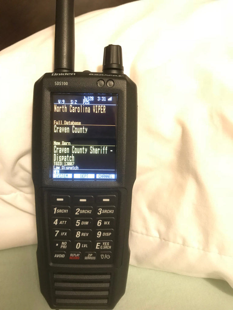 Uniden SDS100 Scanner - John's Tech Blog