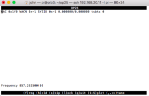 OP25 on a Raspberry Pi (part 3) - John's Tech Blog