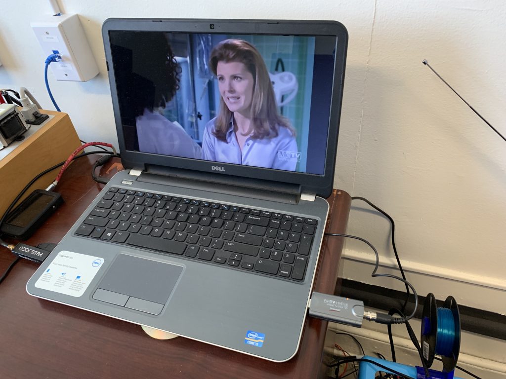 Using A Laptop As A TV - Old School Stuff - John's Tech Blog