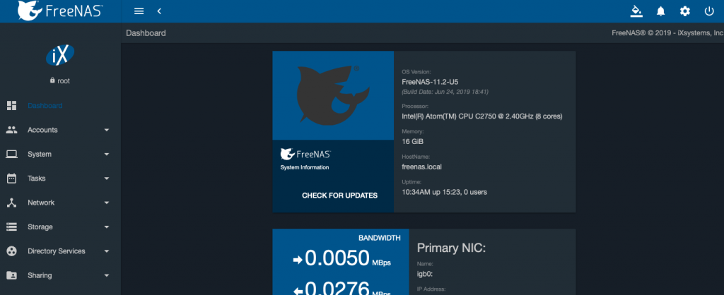 FreeNAS Server - John's Tech Blog