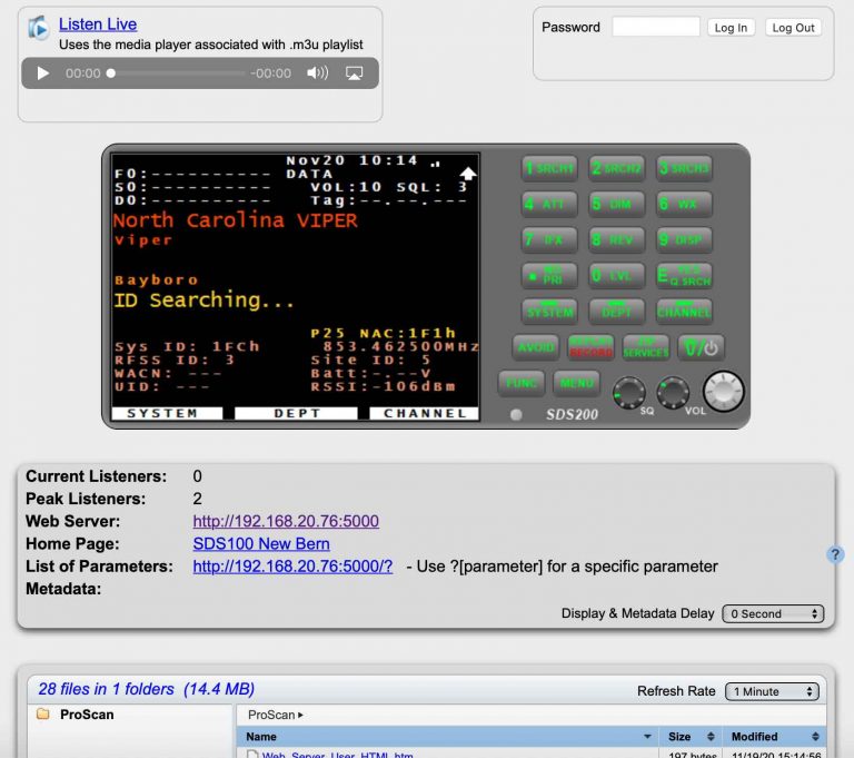 SDS200 And Proscan Software. A Powerful Combination - John's Tech Blog