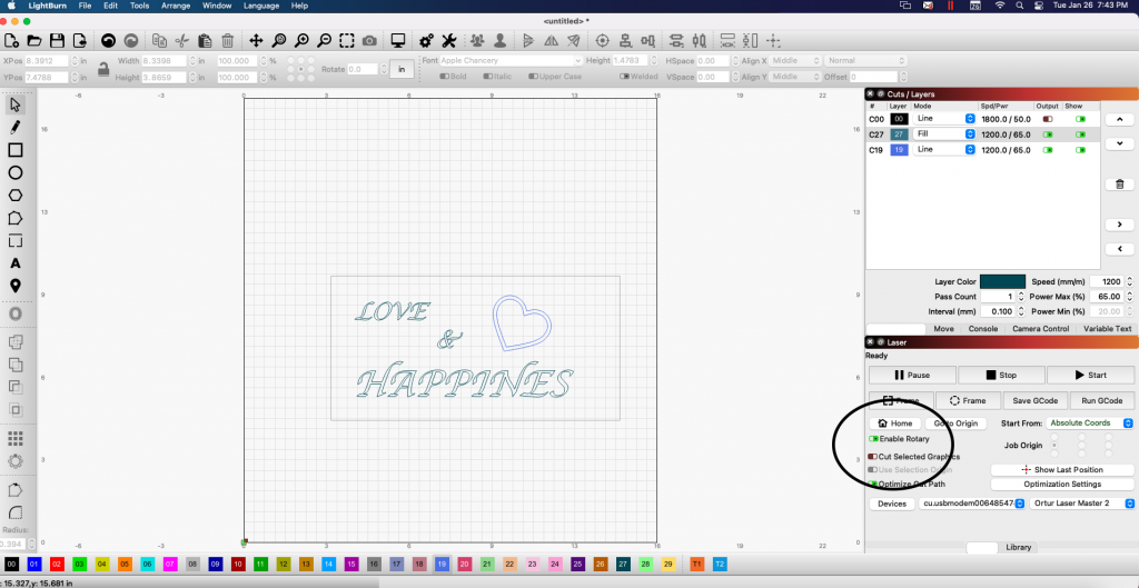 Ortur YRR Rotary Roller Set Up - John's Tech Blog