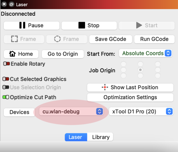 Multiple xTool Lightburn Lasers On 1 Computer - John's Tech Blog
