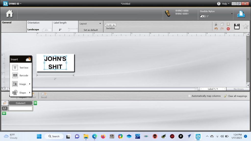 Dymo Rhino 6000+ Review - John's Tech Blog