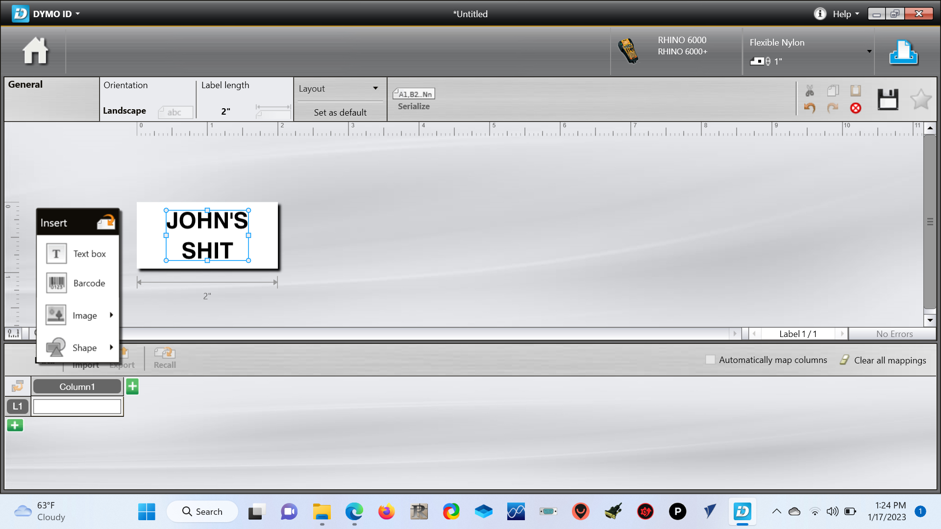 Dymo Rhino 6000+ Review - John's Tech Blog