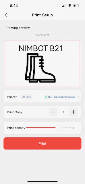 NIIMBOT B21 Review - John's Tech Blog