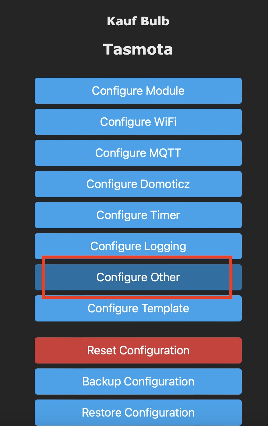 Tasmota Light Bulb Kauf A21 - John's Tech Blog
