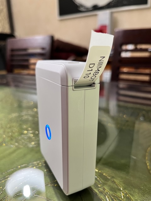 NIIMBOT Label Maker D110 Review - John's Tech Blog