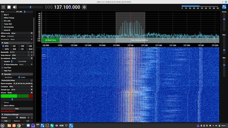 Capturing NOAA Satellite Imagery With RTL-SDR - John's Tech Blog