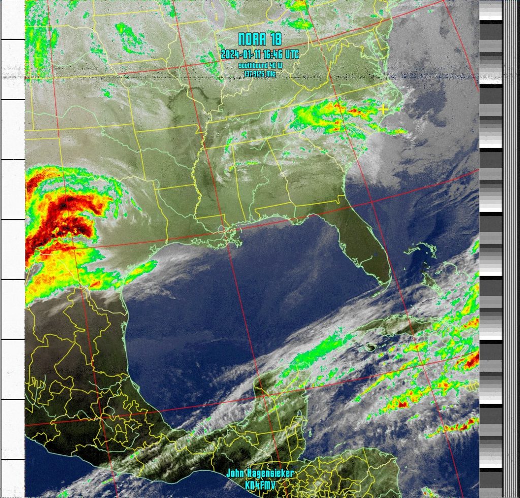 Capturing NOAA Satellite Imagery With RTL-SDR - John's Tech Blog