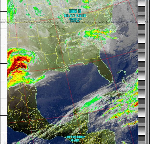 Capturing NOAA Satellite Imagery With RTL-SDR - John's Tech Blog