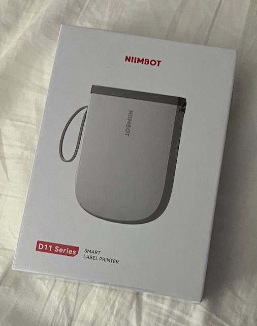 NIIMBOT D11 Label Maker Review - John's Tech Blog