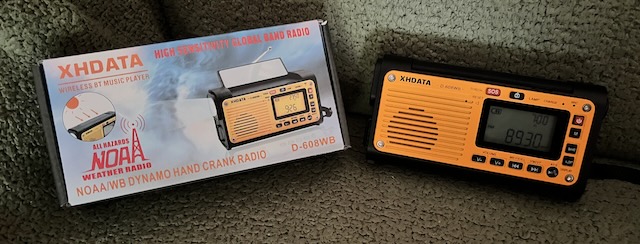 XHDATA D-608WB Review - John's Tech Blog